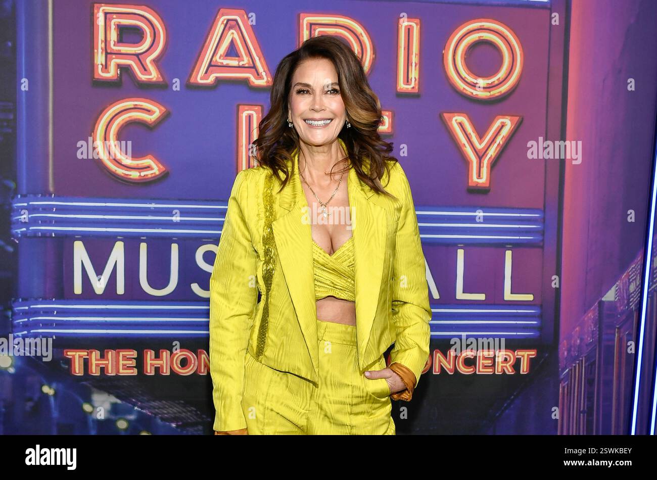 Teri Hatcher attends the SNL50: The Homecoming Concert at Radio City ...