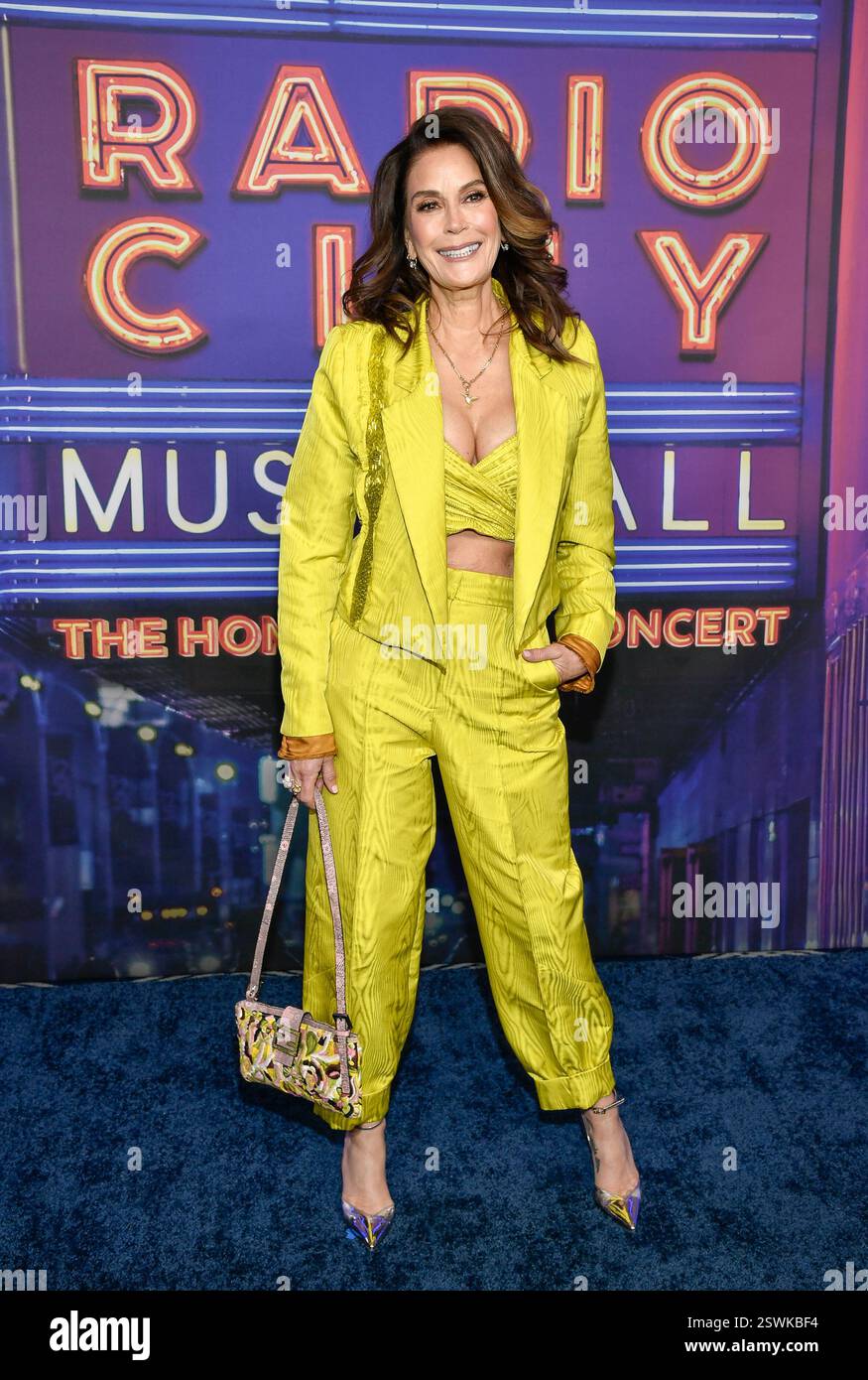 Teri Hatcher attends the SNL50: The Homecoming Concert at Radio City ...