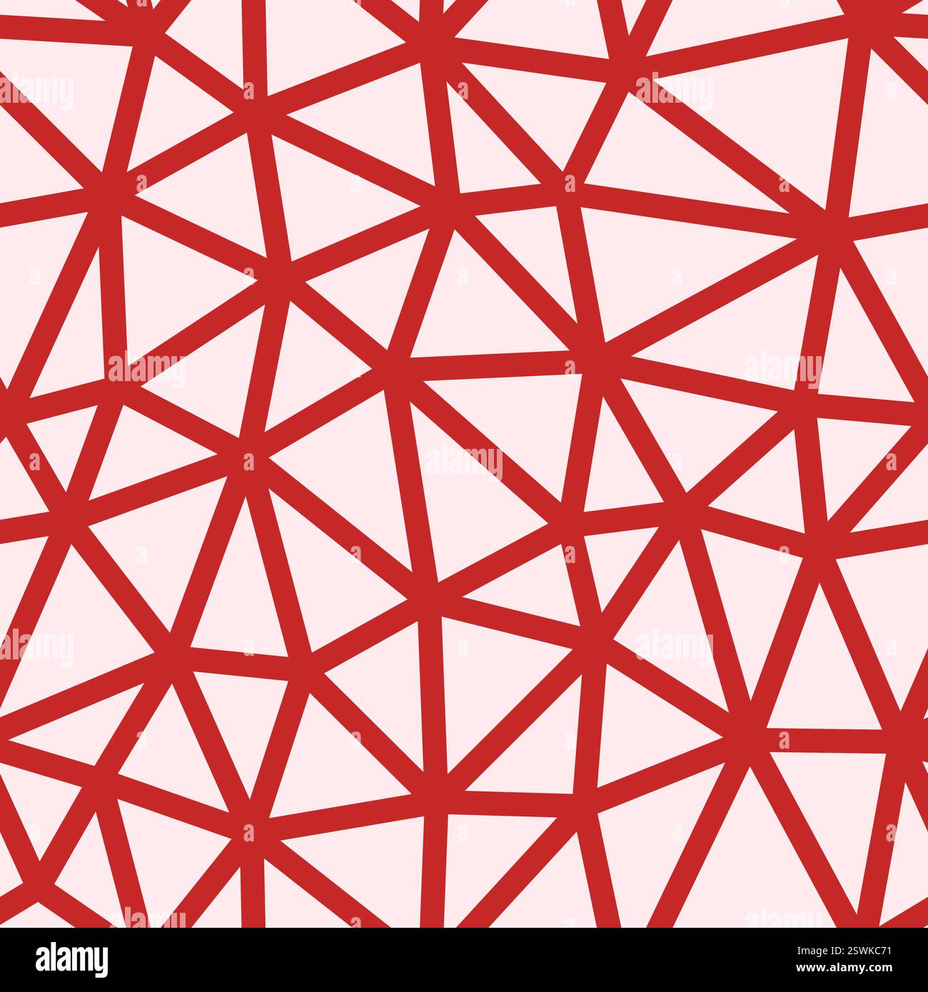 Triangles Pattern Geometric Design Red Color Medium Triangles Size Bold Lines Weight