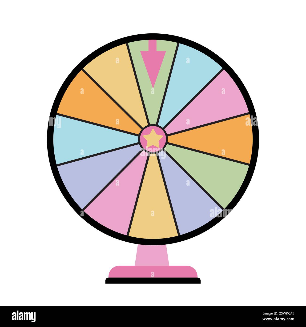 Wheel of fortune game show wheel hi-res stock photography and images ...