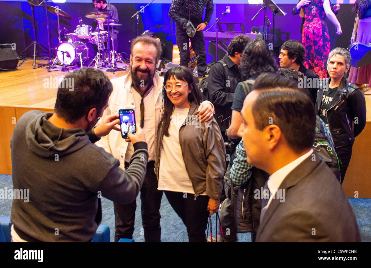 Mexico City, Mexico. 20th Feb, 2025. Javier Ramirez known as “El Cha ...