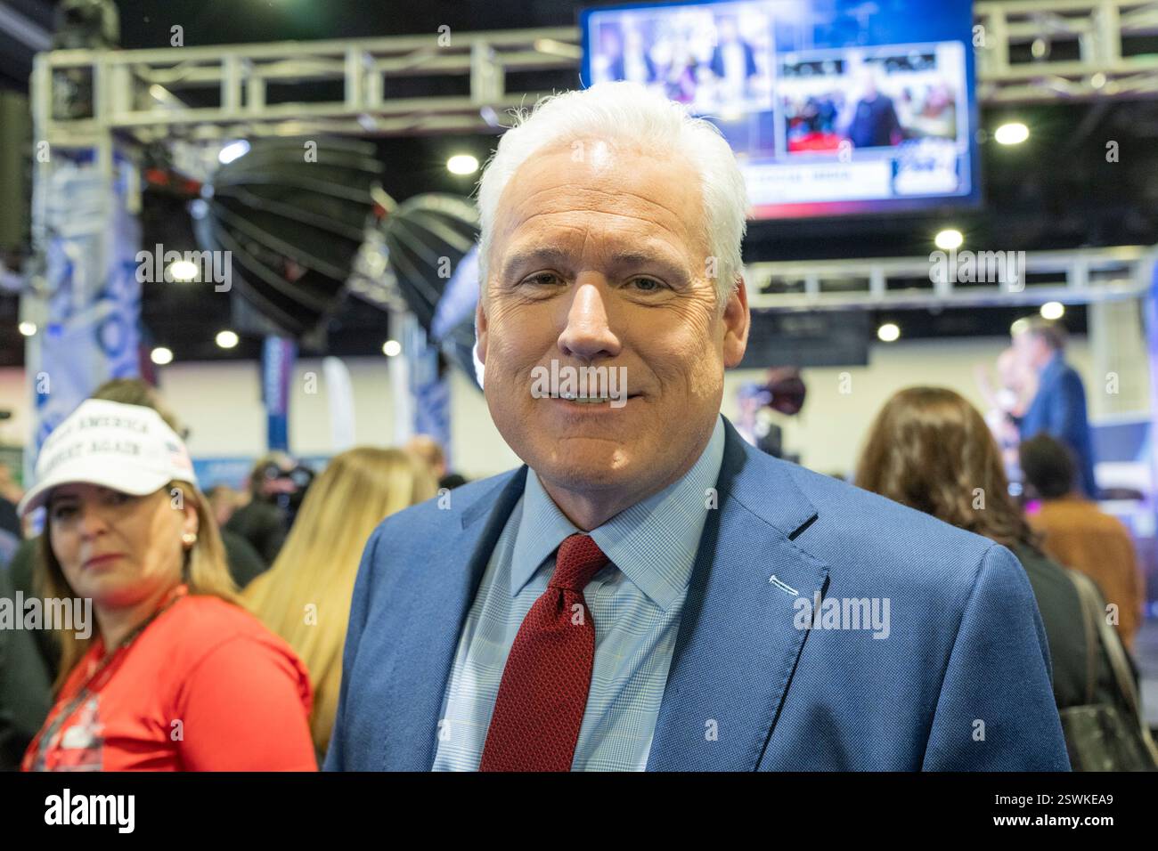 National Harbor, MD, February 21, 2025: Matt Schlapp seen on sidelines ...