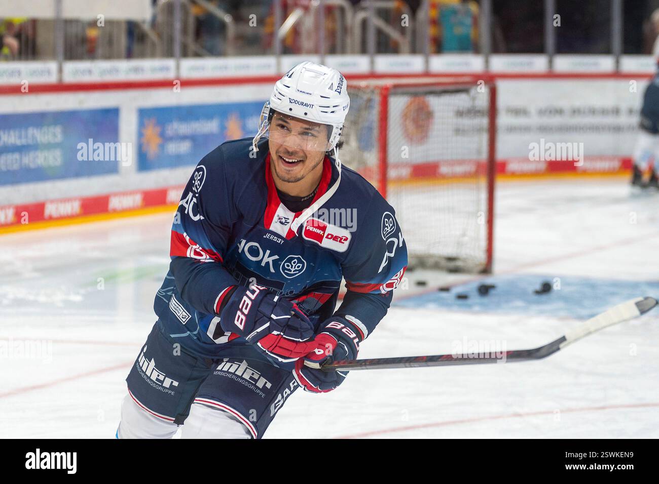 21.02.2025, Eishockey: Penny DEL, Saison 2024/2025, 47. Spieltag ...