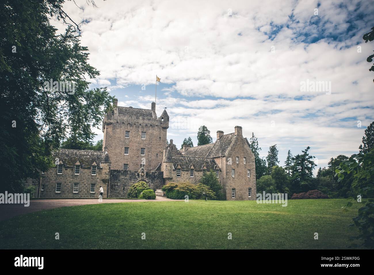 Cawdor Castle and Gardens, Nairn, Scotland Stock Photo - Alamy