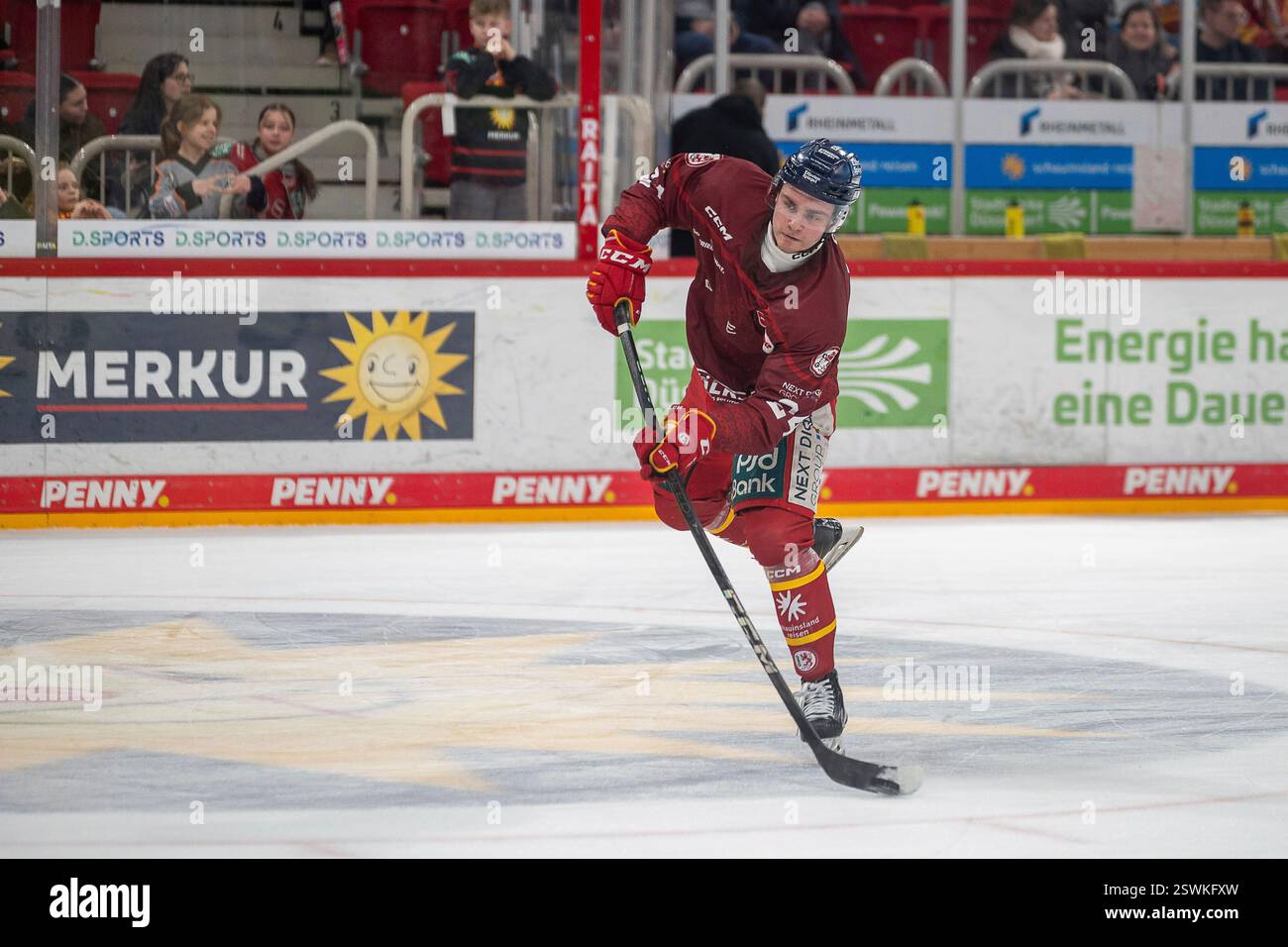 21.02.2025, Eishockey: Penny DEL, Saison 2024/2025, 47. Spieltag ...