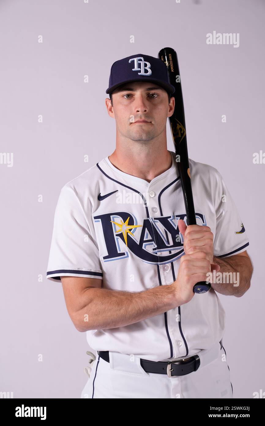 Tampa Bay Rays outfielder Kameron Misner poses for a portrait during ...