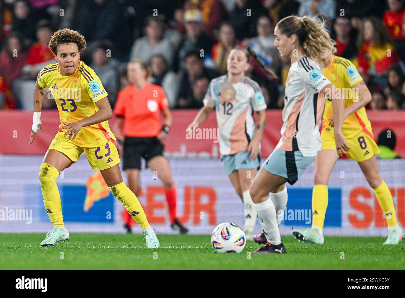 Kassandra Missipo (23) of Belgium pictured during a game between the ...
