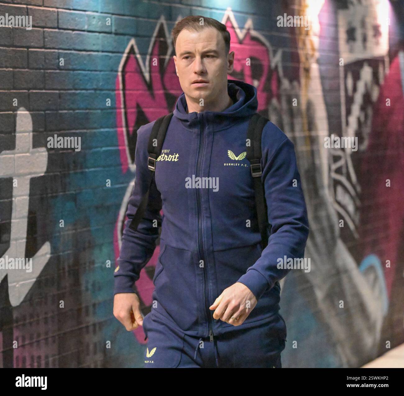 Turf Moor, Burnley, Lancashire, UK. 21st Feb, 2025. EFL Championship ...