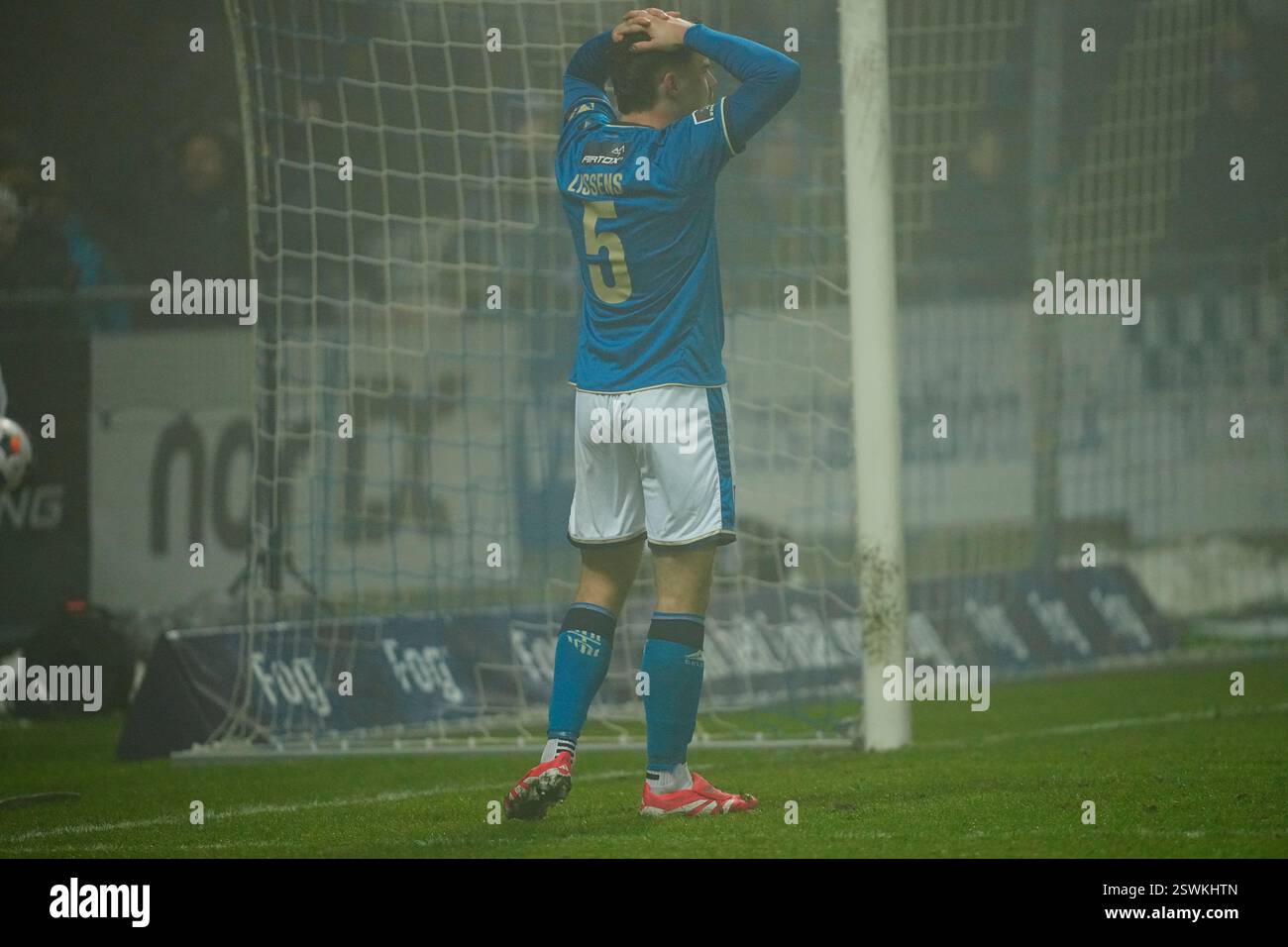 Lyngby, Denmark. 21st Feb, 2025. 3F Superliga-kampen mellem Lyngby ...