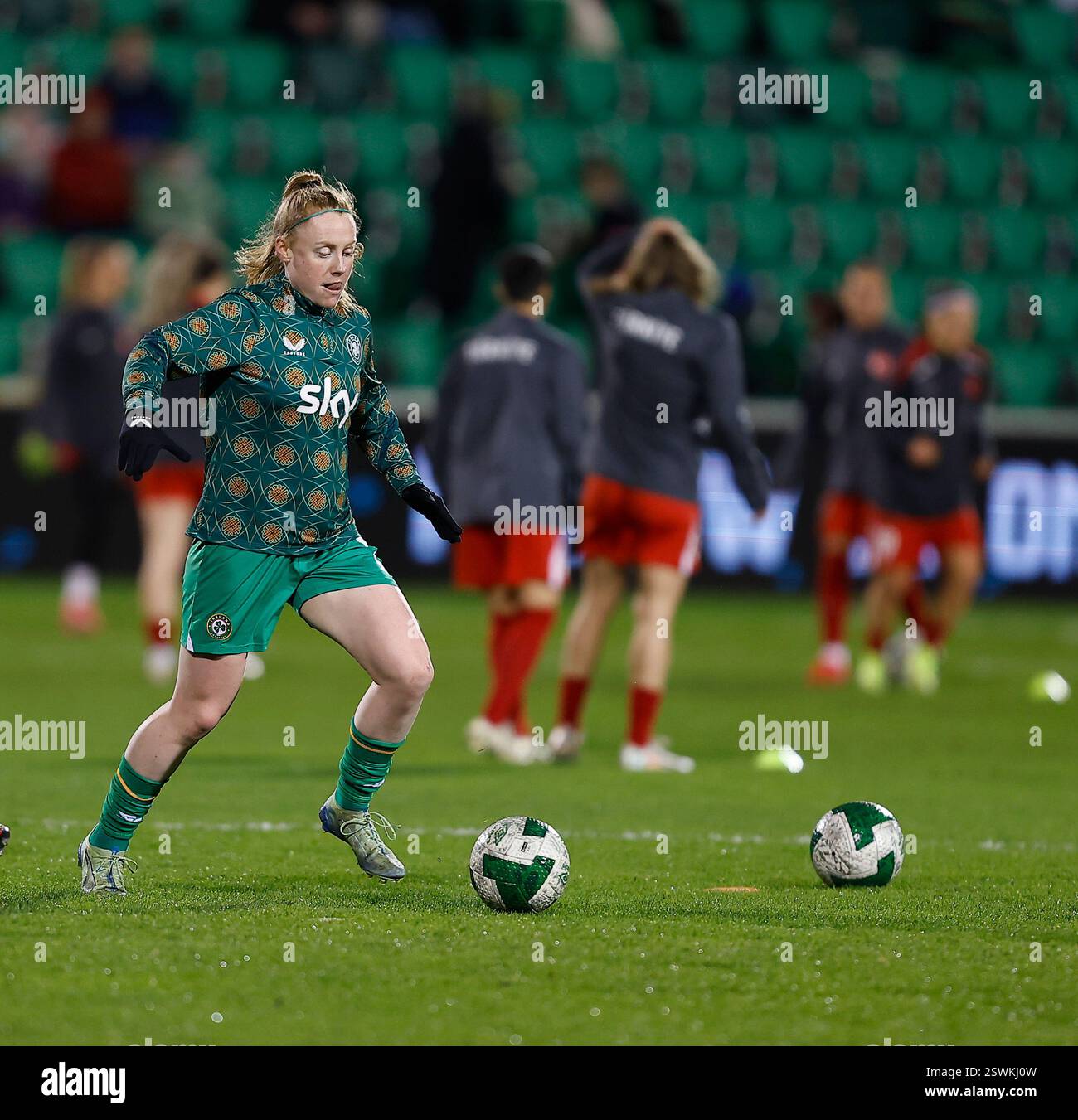 21st February 2025; Tallaght Stadium, Dublin, Ireland: Womens Nations ...
