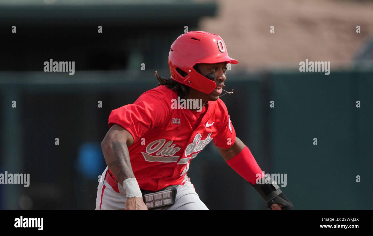 Ohio State Reggie Bussey (4) during an NCAA baseball game against ...