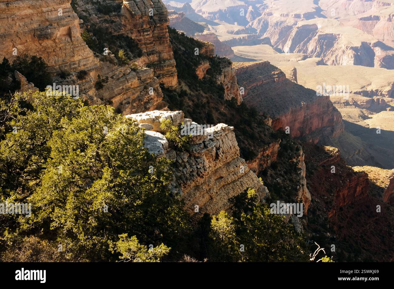 Grand Canyon Yavapai Point Landscape Stock Photo - Alamy
