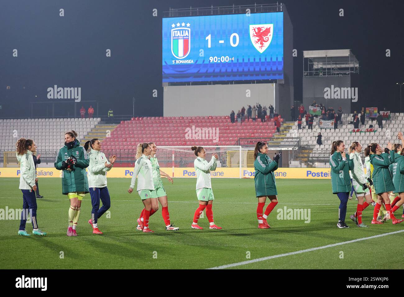 Team Italy win the match during Italy Women vs Galles Women, Football ...