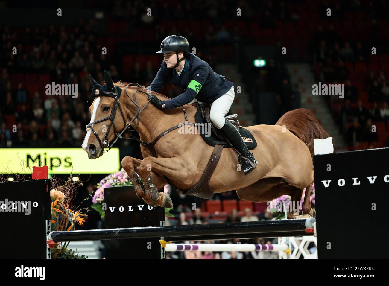 Joel Torstenson of Sweden with Il Rossa di Costa during the Prize of ...