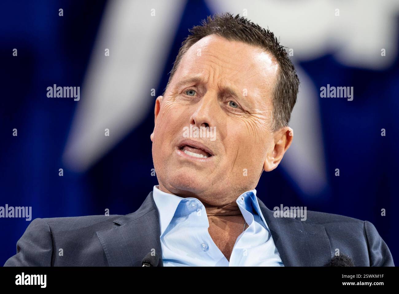 National Harbor, Maryland, USA. 21st Feb, 2025. Ambassador Ric Grenell ...