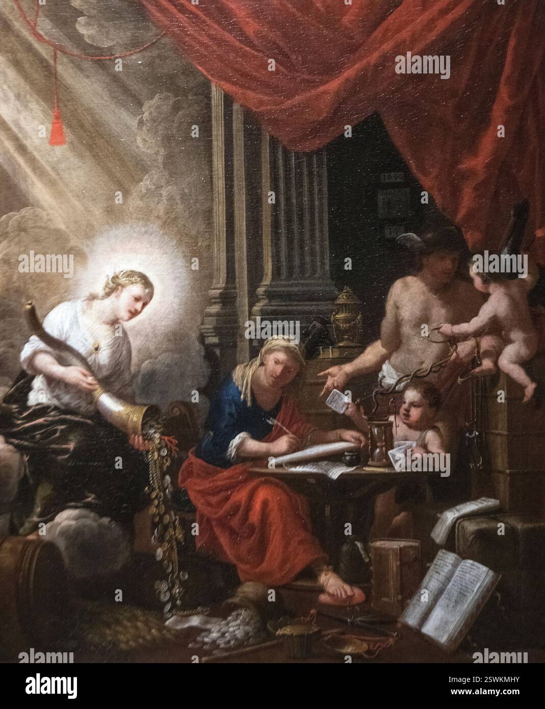 Johann Heiss: "Allegory of Commerce" (1680-1690s Stock Photo - Alamy