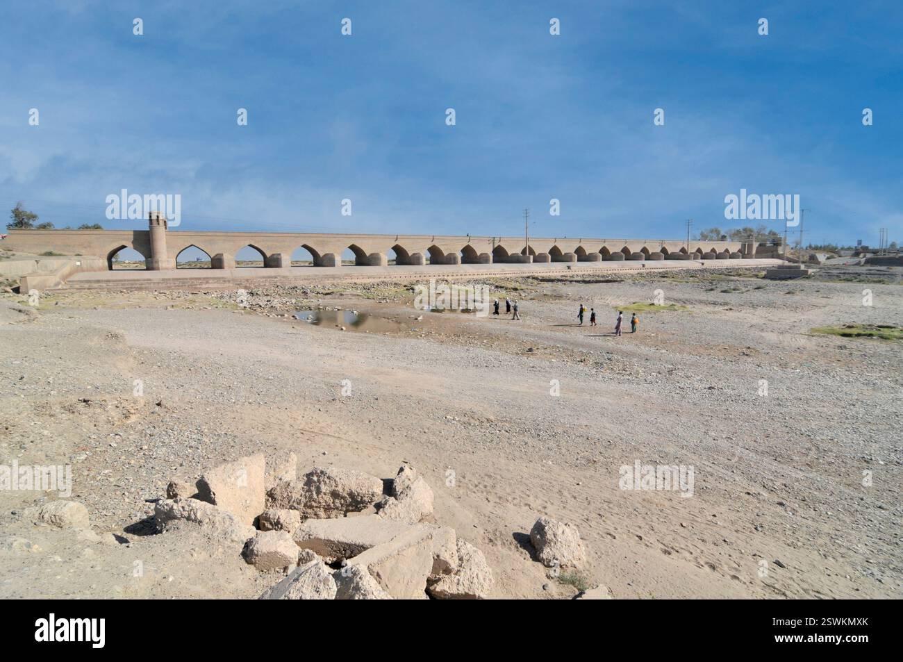 Malan Bridge, also called Pul-i-Malan arched bridge over the Hari River ...