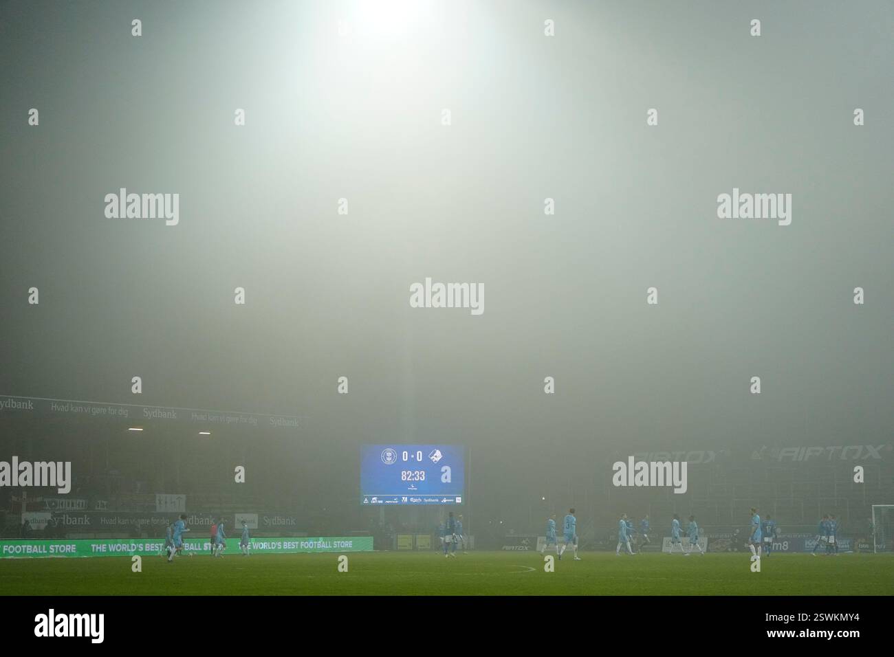 Lyngby, Denmark. 21st Feb, 2025. 3F Superliga-kampen mellem Lyngby ...