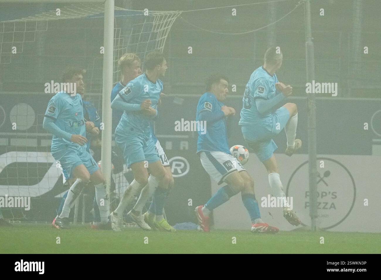 Lyngby, Denmark. 21st Feb, 2025. 3F Superliga-kampen mellem Lyngby ...