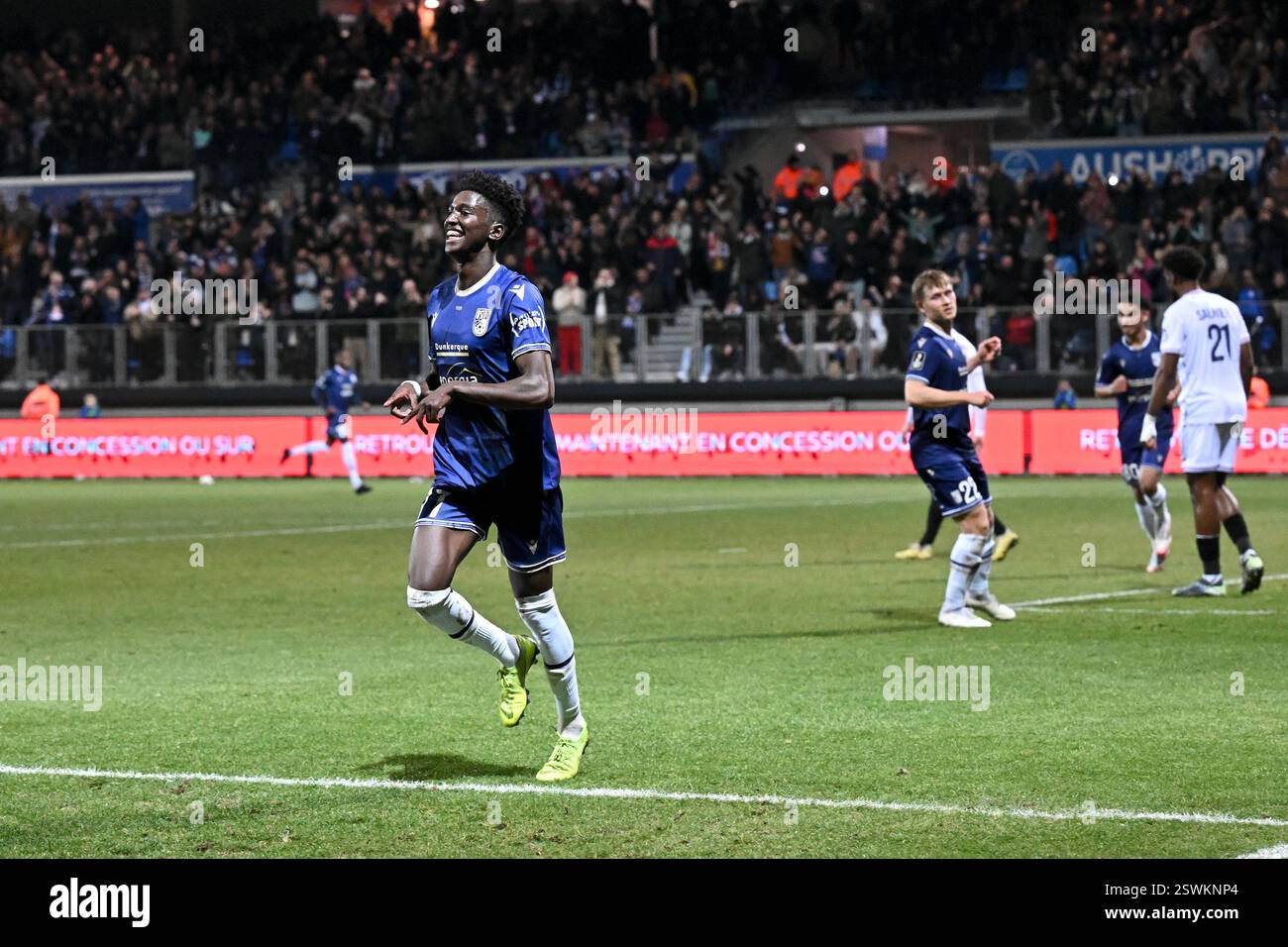 77 Muhannad Yahya Saeed AL SAAD (usld) during the Ligue 2 BKT match ...