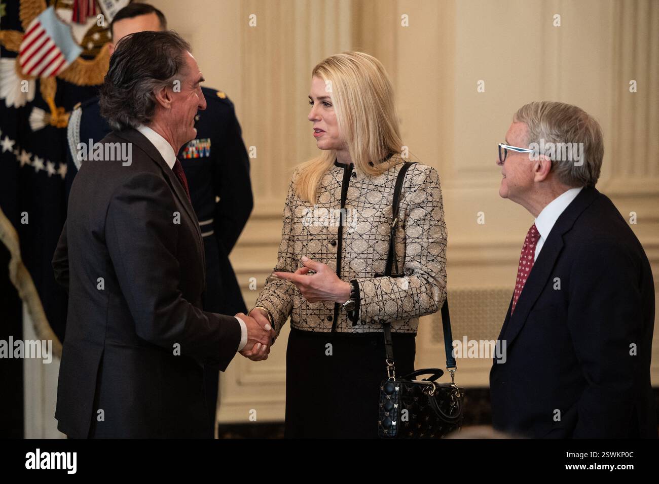 Washington, United States. 21st Feb, 2025. Attorney General Pam Bondi ...