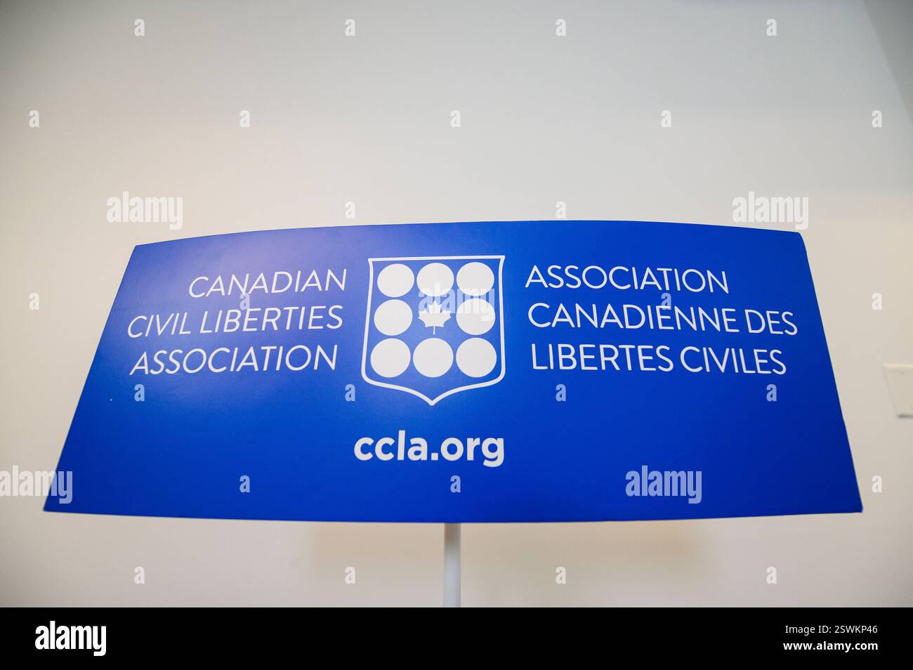 Toronto, Canada. 24th Jan, 2024. The Canadian Civil Liberties ...