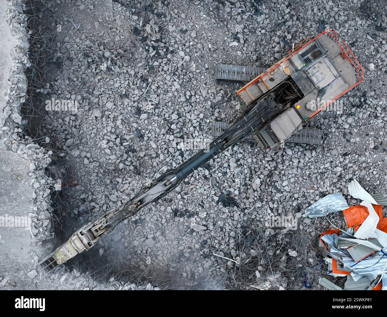 development at brownfield site Stock Photo - Alamy