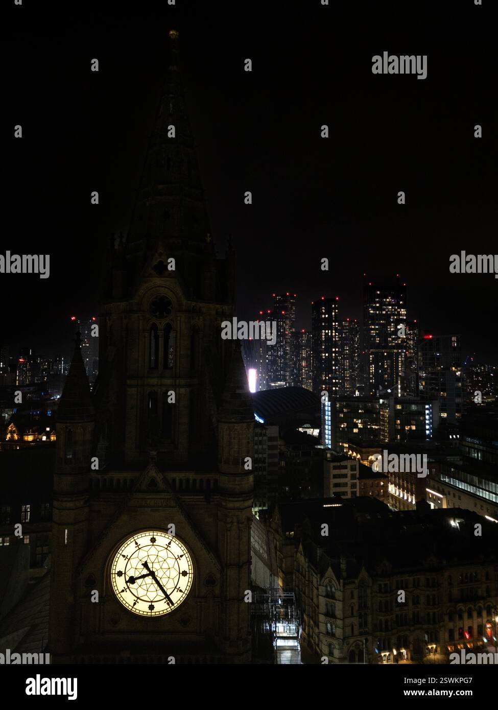 City Town Hall in Manchester Stock Photo - Alamy
