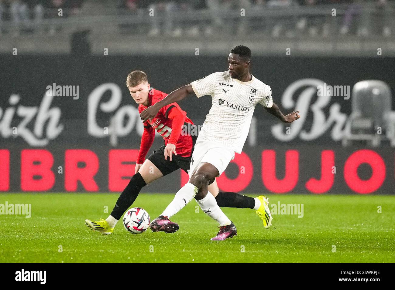 17 Jordan JAMES (srfc) - 24 Mory GBANE (sdr) during the Ligue 1 ...