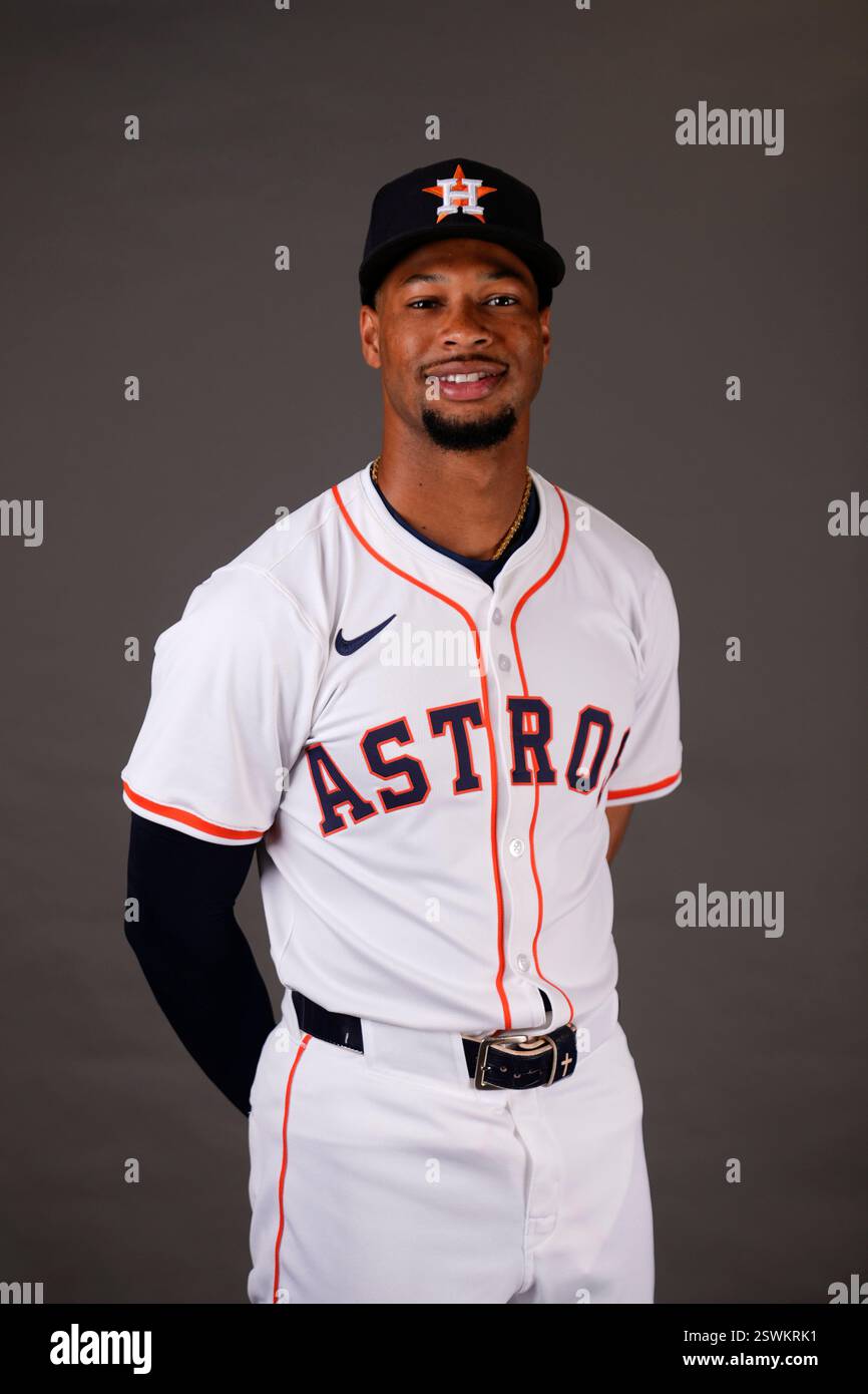 This is a 2025 photo of Brice Matthews of the Houston Astros baseball ...