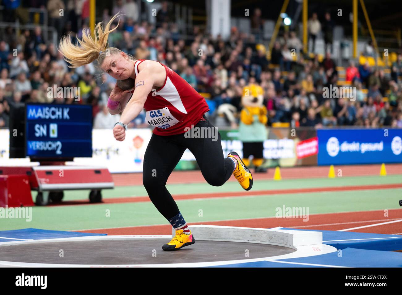 Dortmund, Germany. 21st Feb, 2025. Athletics/indoor: German ...