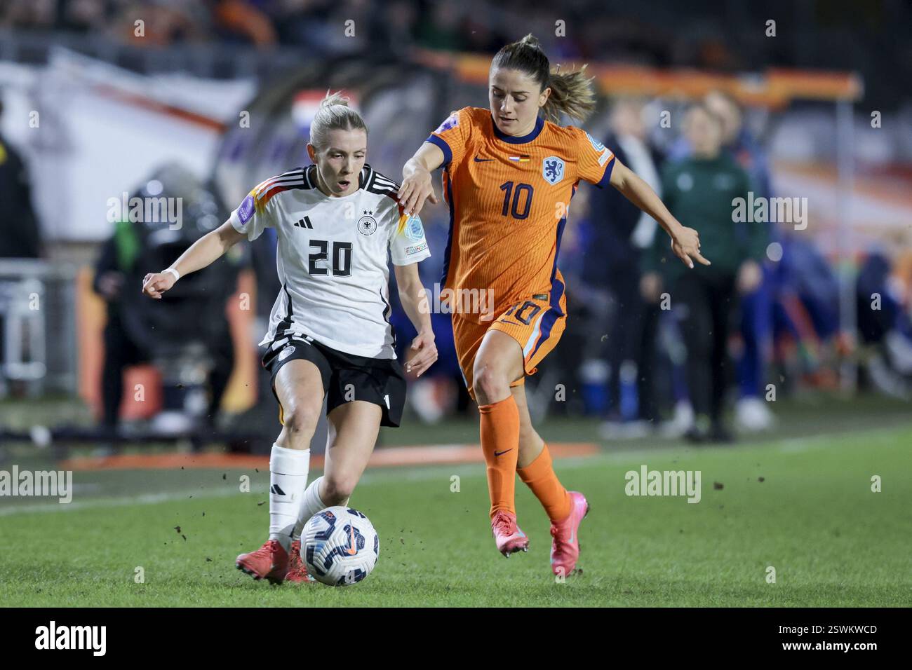 BREDA, 21-02-2025, Rath Verlegh stadium, UEFA Womens Nations League ...