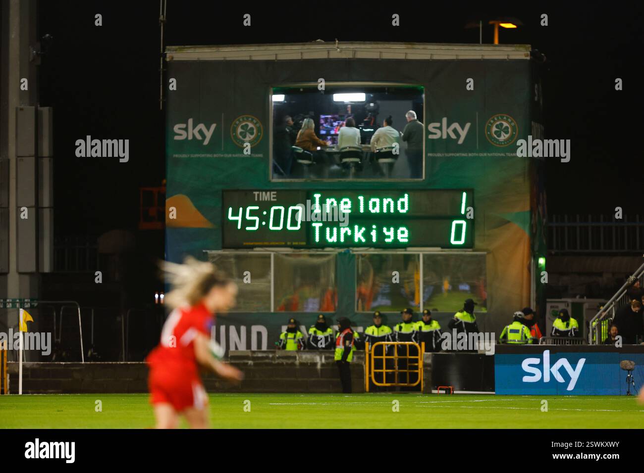 21st February 2025; Tallaght Stadium, Dublin, Ireland: Womens Nations ...