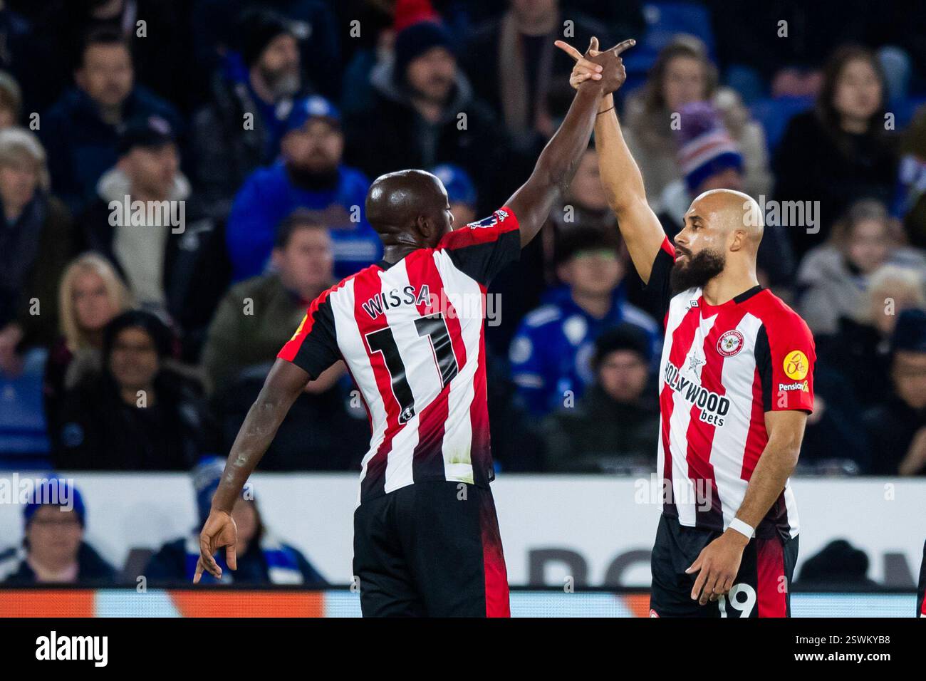 21st February 2025; King Power Stadium, Leicester, England; Premier ...