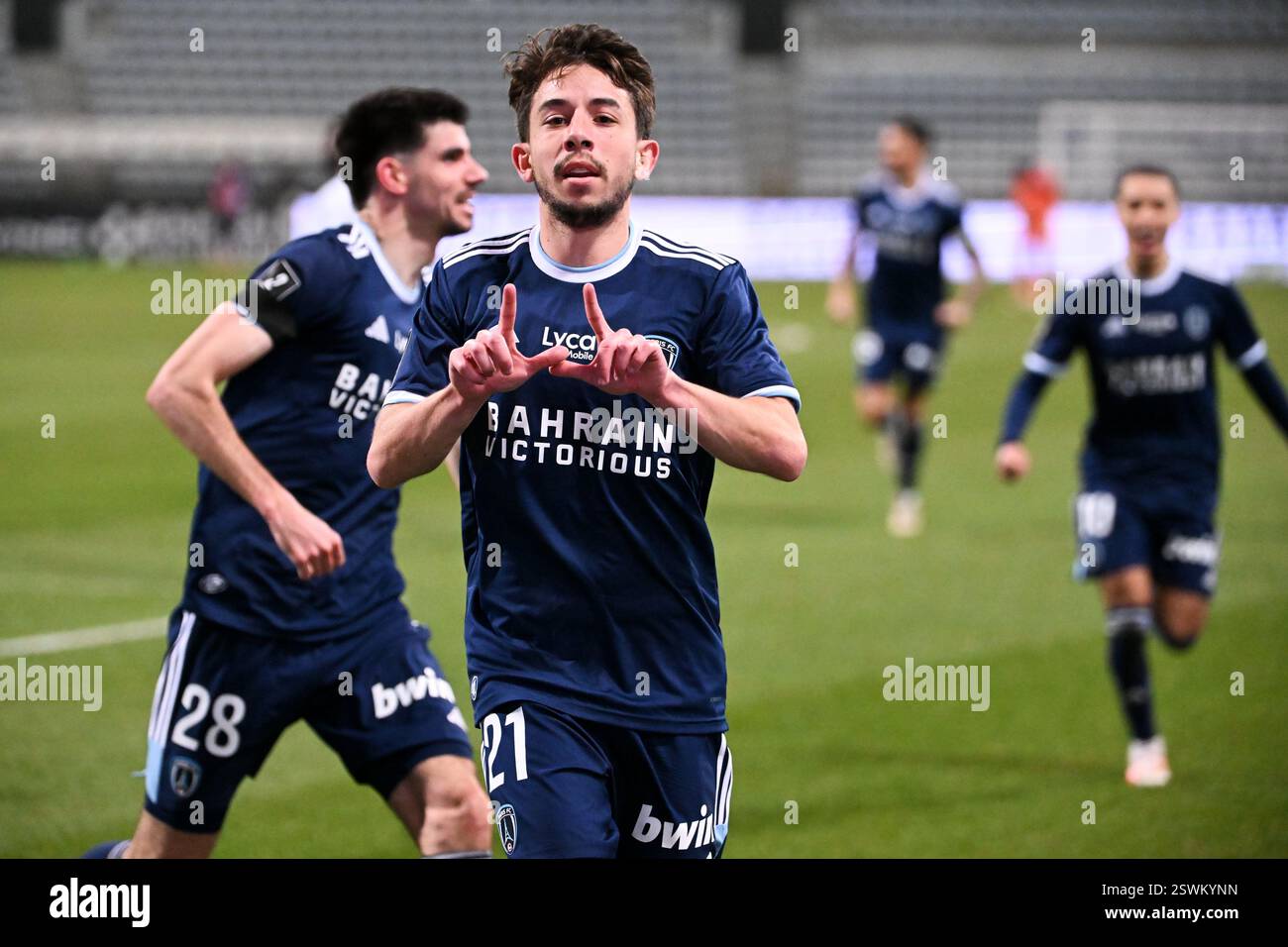 21 Maxime LOPEZ (pfc) during the Ligue 2 BKT match between Paris FC and ...