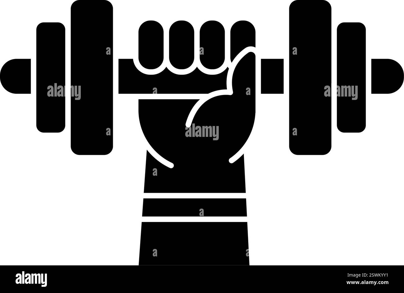 Fitness Center Powerlifting Icon Stock Vector Image & Art - Alamy