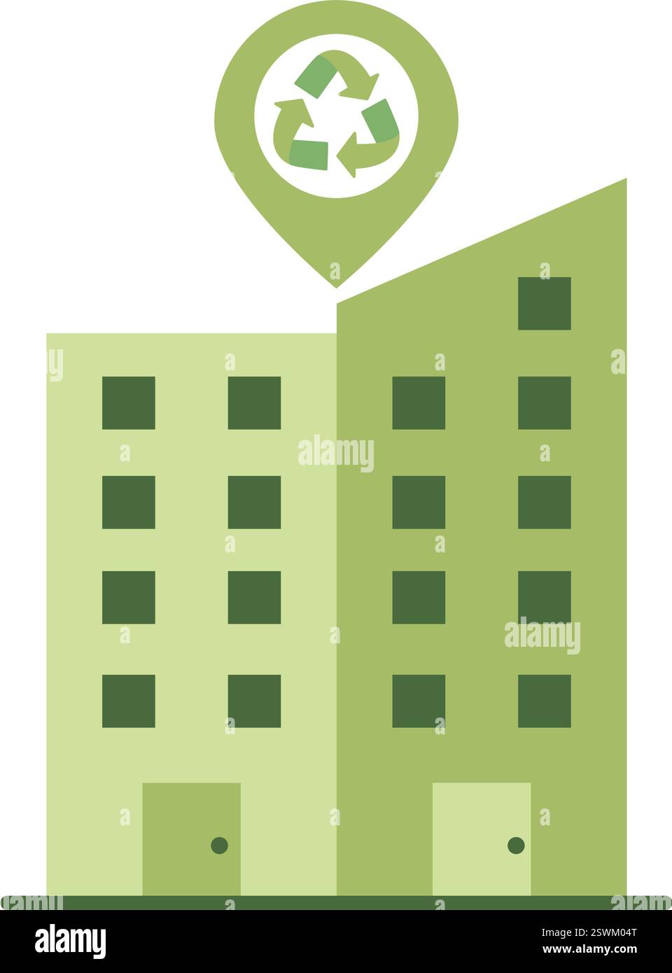 Sustainable Tourism Eco Hotel Icon Stock Vector Image & Art - Alamy