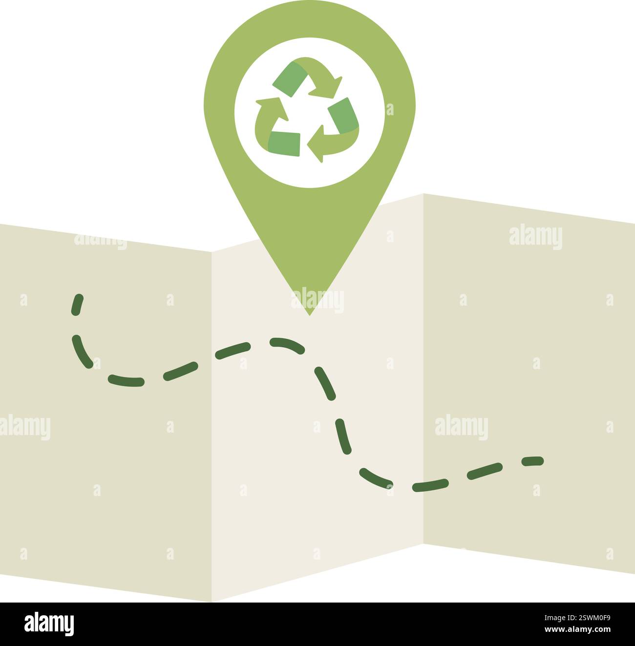 Sustainable Tourism Location Icon Stock Vector Image & Art - Alamy
