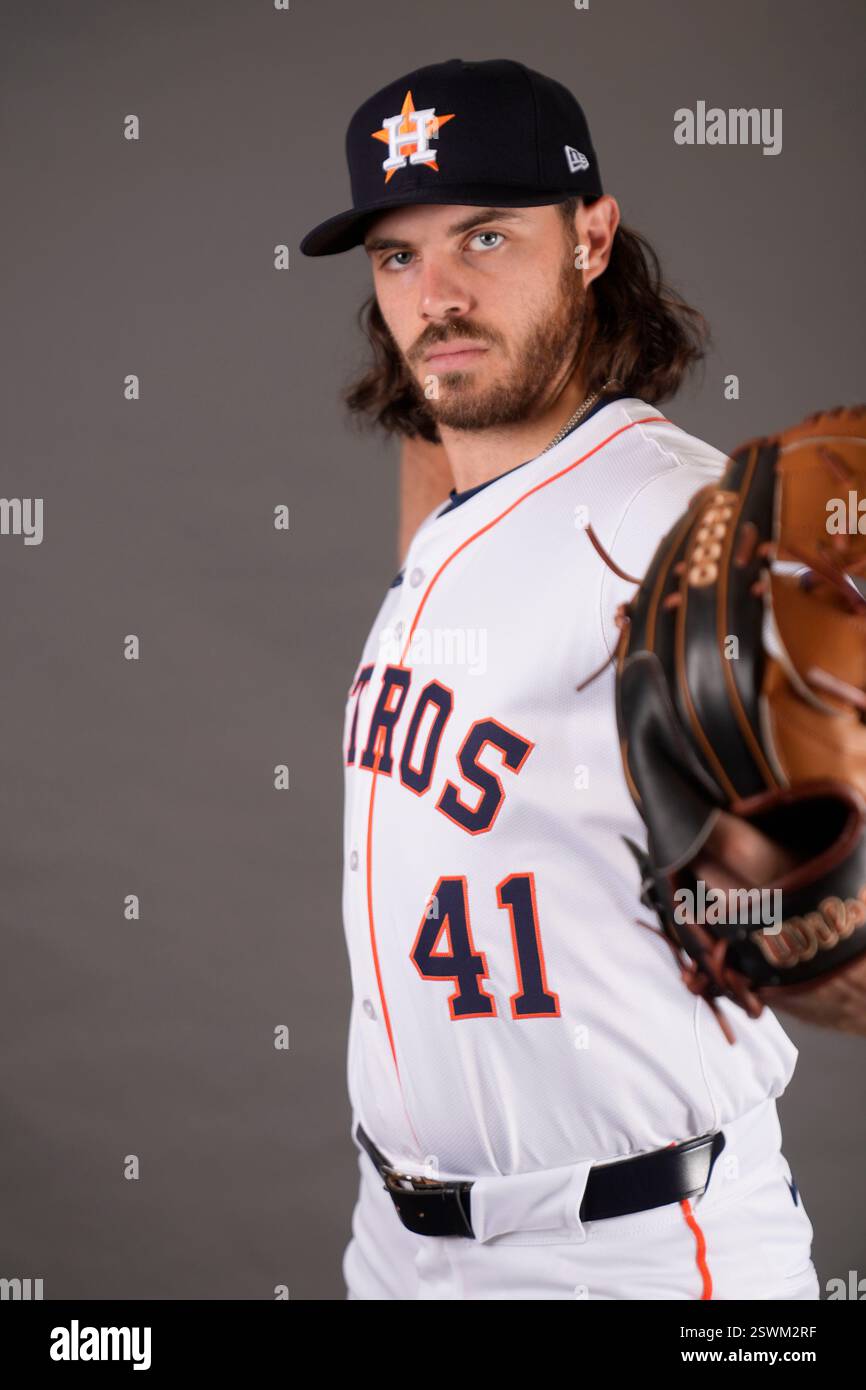 during photo day at the team's training facility during MLB baseball ...