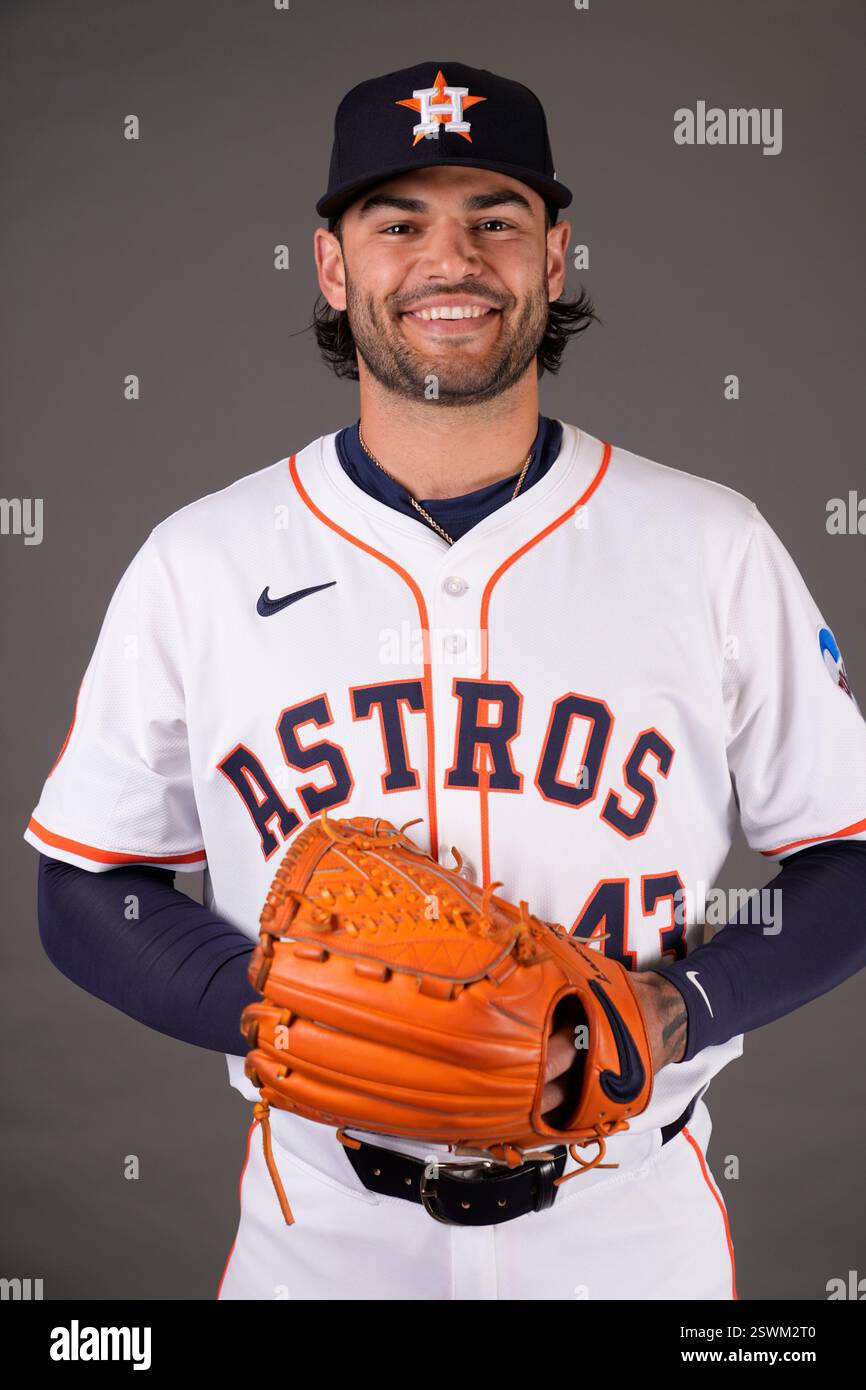 Houston Astros pitcher Lance McCullers Jr. poses during photo day at ...