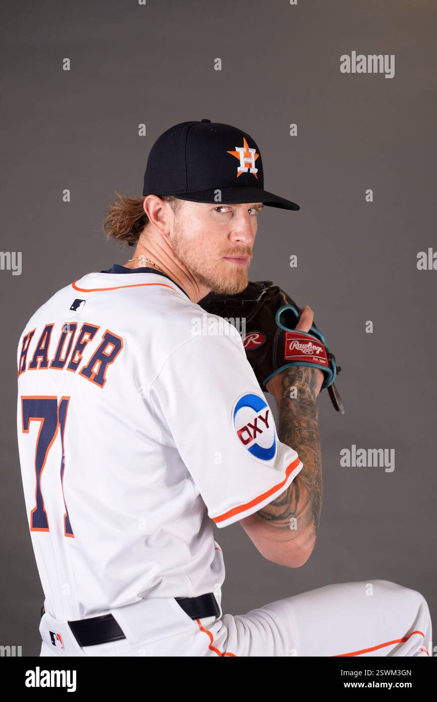 during photo day at the team's training facility during MLB baseball ...