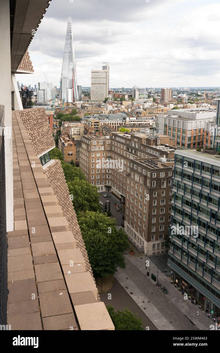 View of Bankside House, Sumner Street, The Shard and Bankside from Tate ...