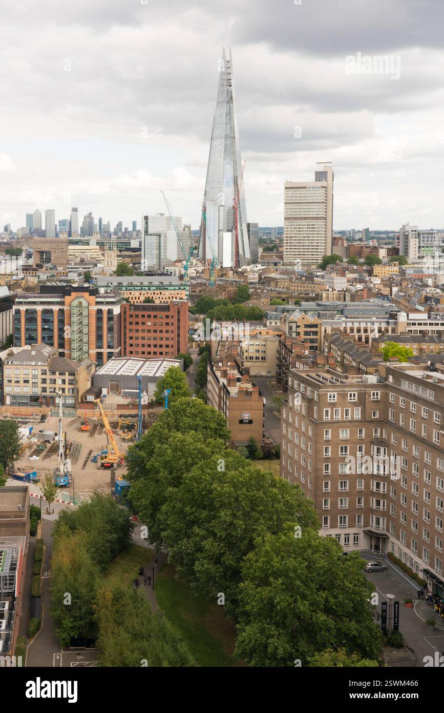 View of Bankside House, Sumner Street, The Shard and Bankside from Tate ...