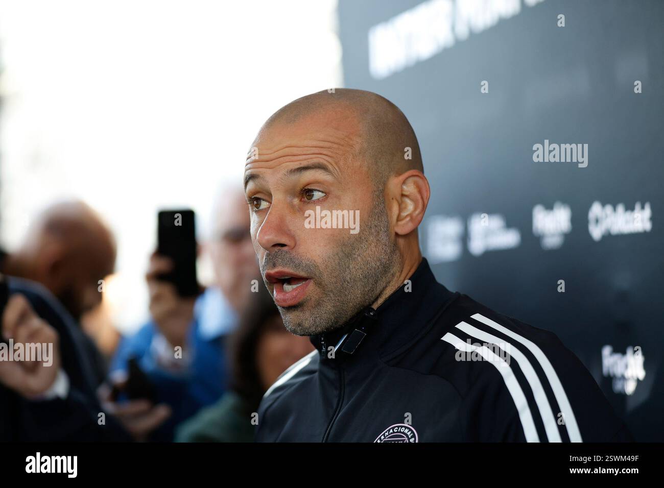 FORT LAUDERDALE, FL - FEBRUARY 21: Inter Miami CF Head Coach Javier ...