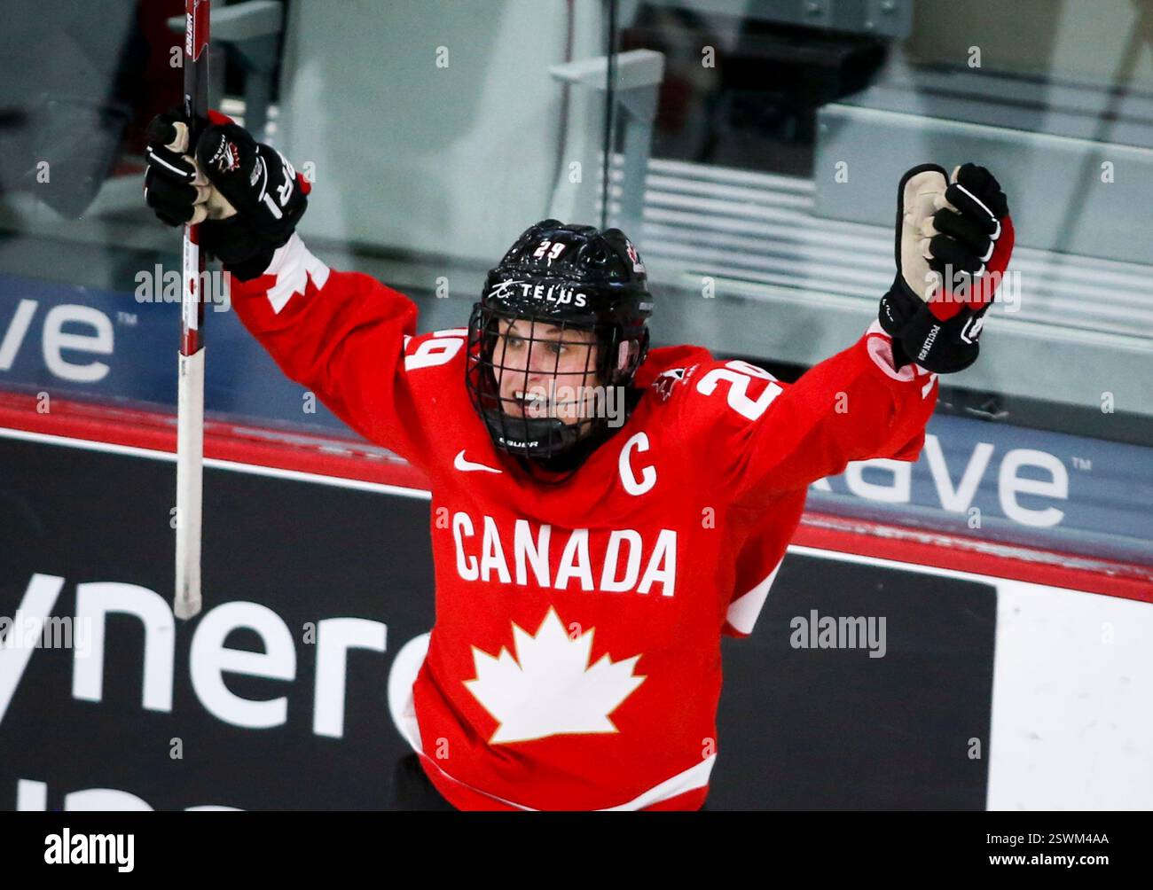 Calgary, Canada. 31st Aug, 2021. Canada's Marie-Philip Poulin ...