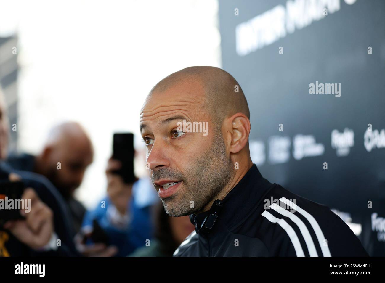 FORT LAUDERDALE, FL - FEBRUARY 21: Inter Miami CF Head Coach Javier ...