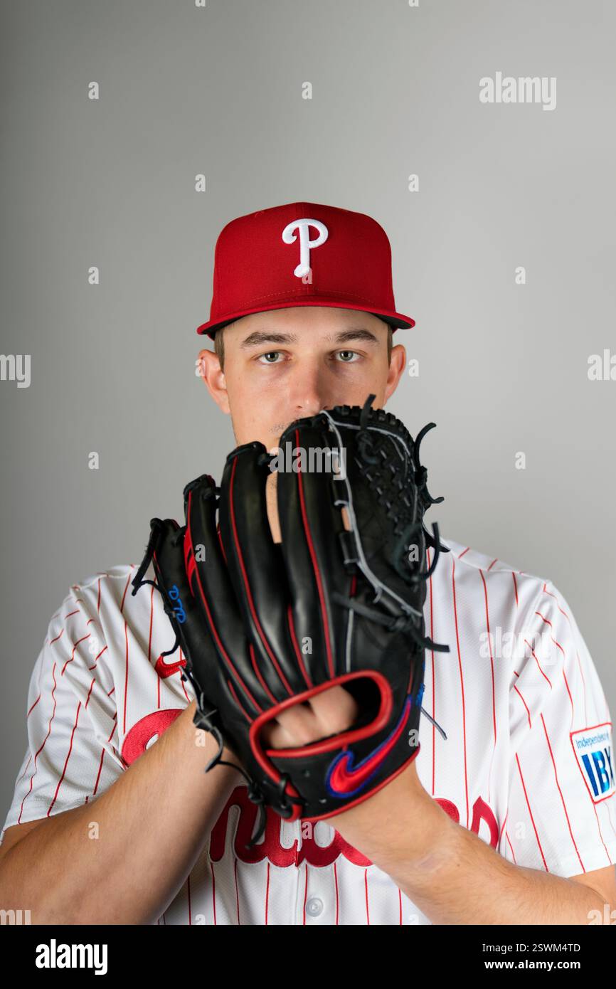 This is a 2025 photo of pitcher Mick Abel of the Philadelphia Phillies ...