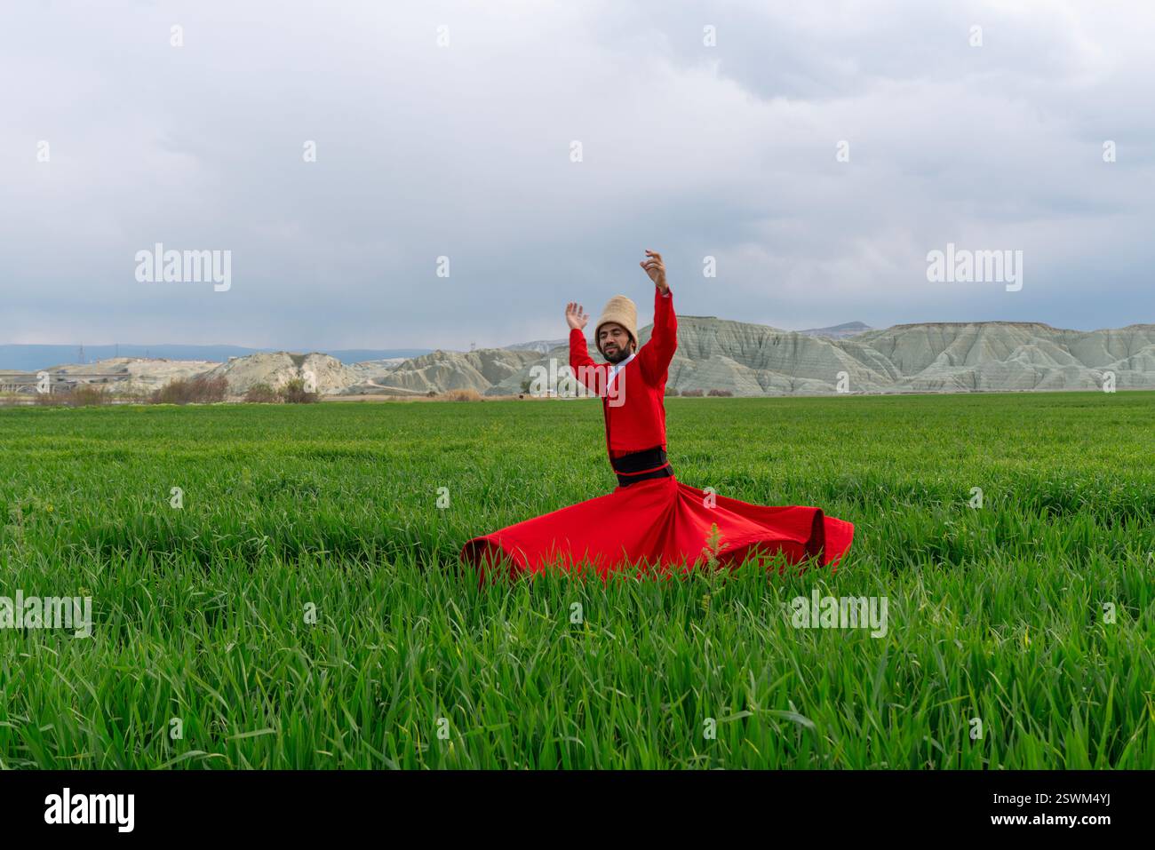sufi whirling (Turkish: Semazen) is a form of Sama or physically active ...
