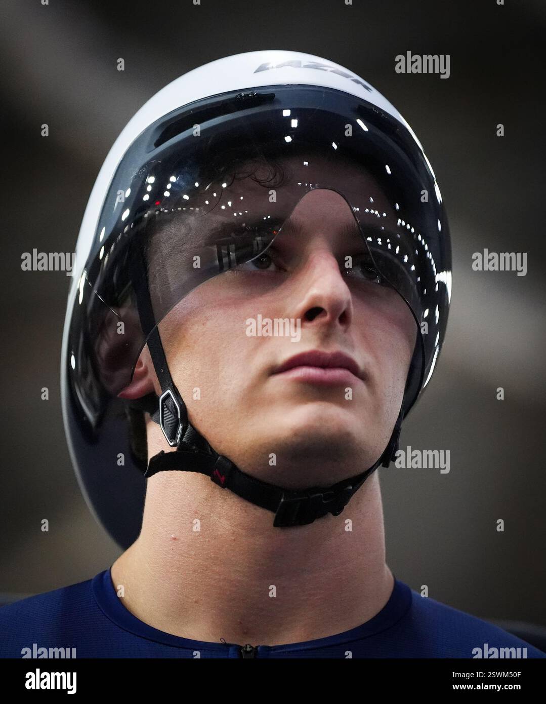 Team Inspired's Matthew Richardson ahead of the Men's Sprint Final on ...