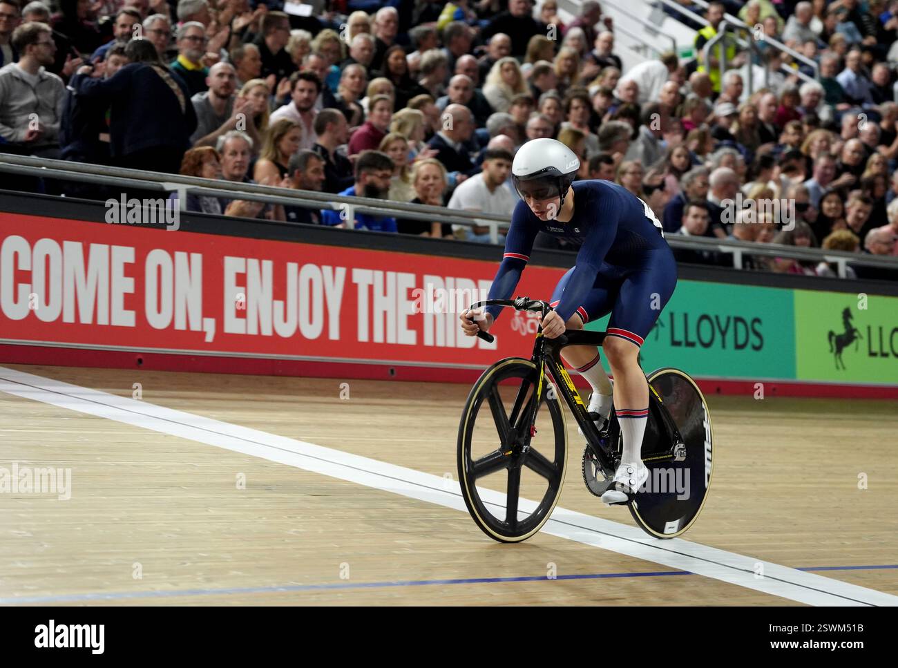 Team Inspired's Matthew Richardson competes in the Men's Sprint Final ...
